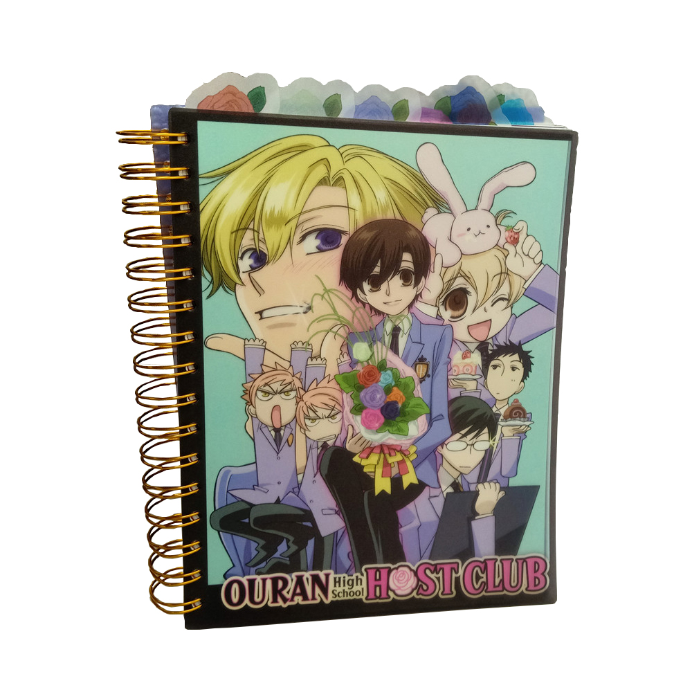 Ouran High School Host Club Notebook With Tabs