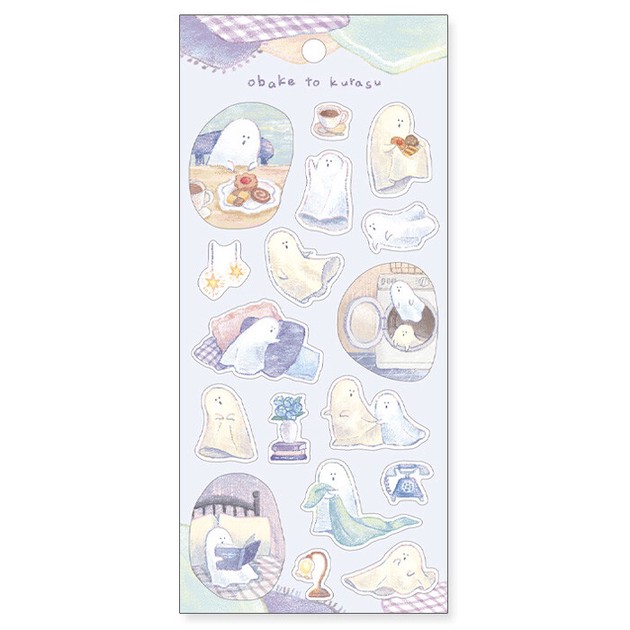 Mind Wave Characters Obake To Kurasu Sticker